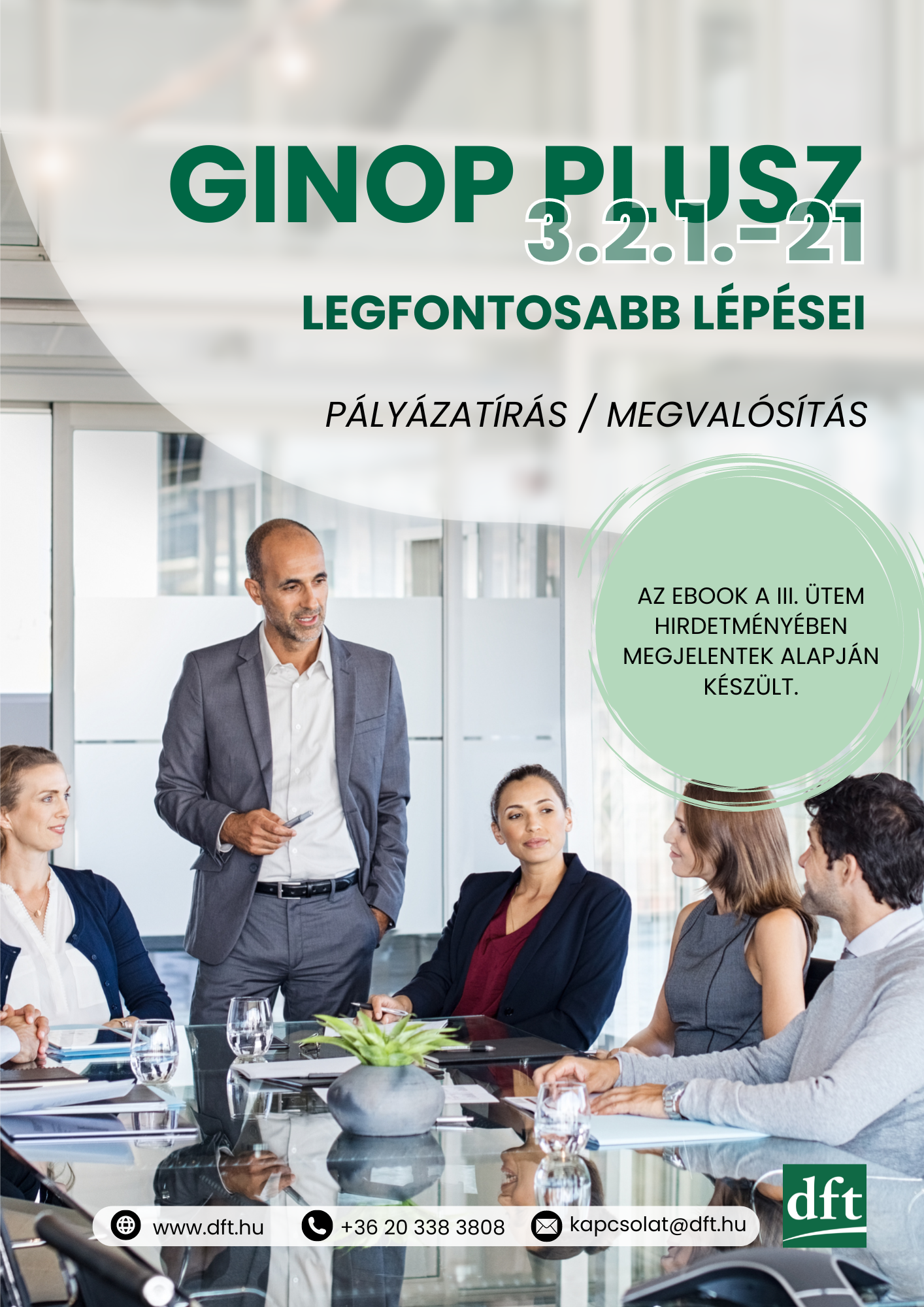 A GINOP-Plusz 3.2.1 pályázat legfontosabb lépései