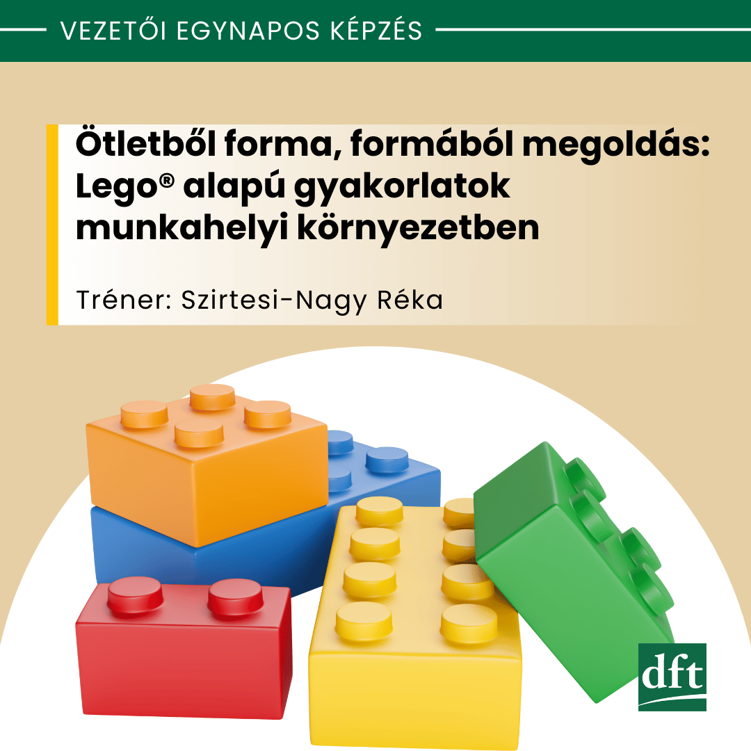 Lego® alapú gyakorlatok munkahelyi környezetben
