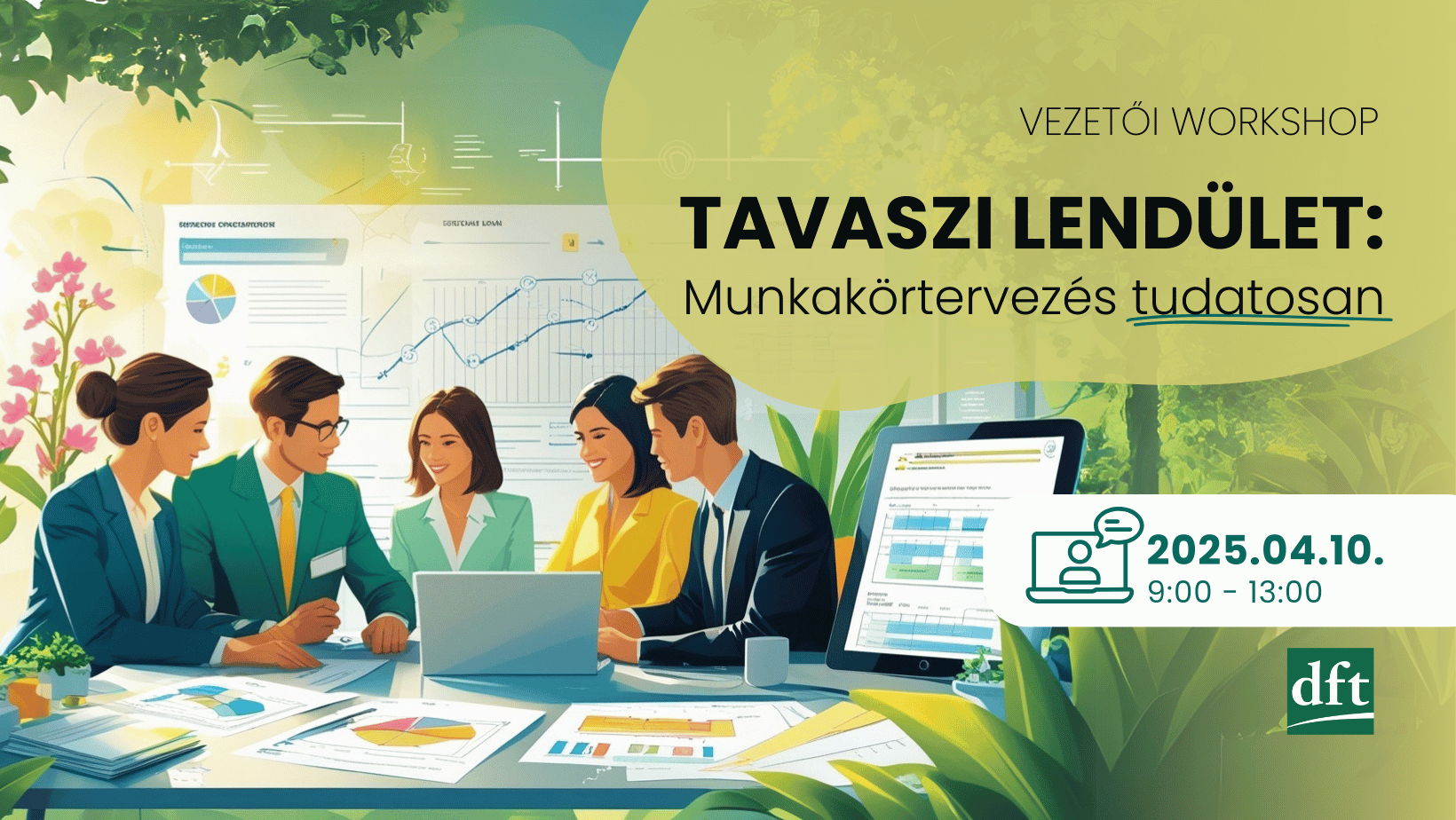 Tavaszi lendület: munkakörtervezés tudatosan | Workshop